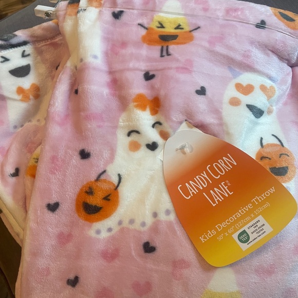 Candy Corn Lane | Holiday | New Halloween Pink Ghost Kids Candy Cane ...